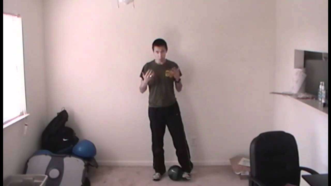 Medicine Ball Catch & Release Exercise! - YouTube