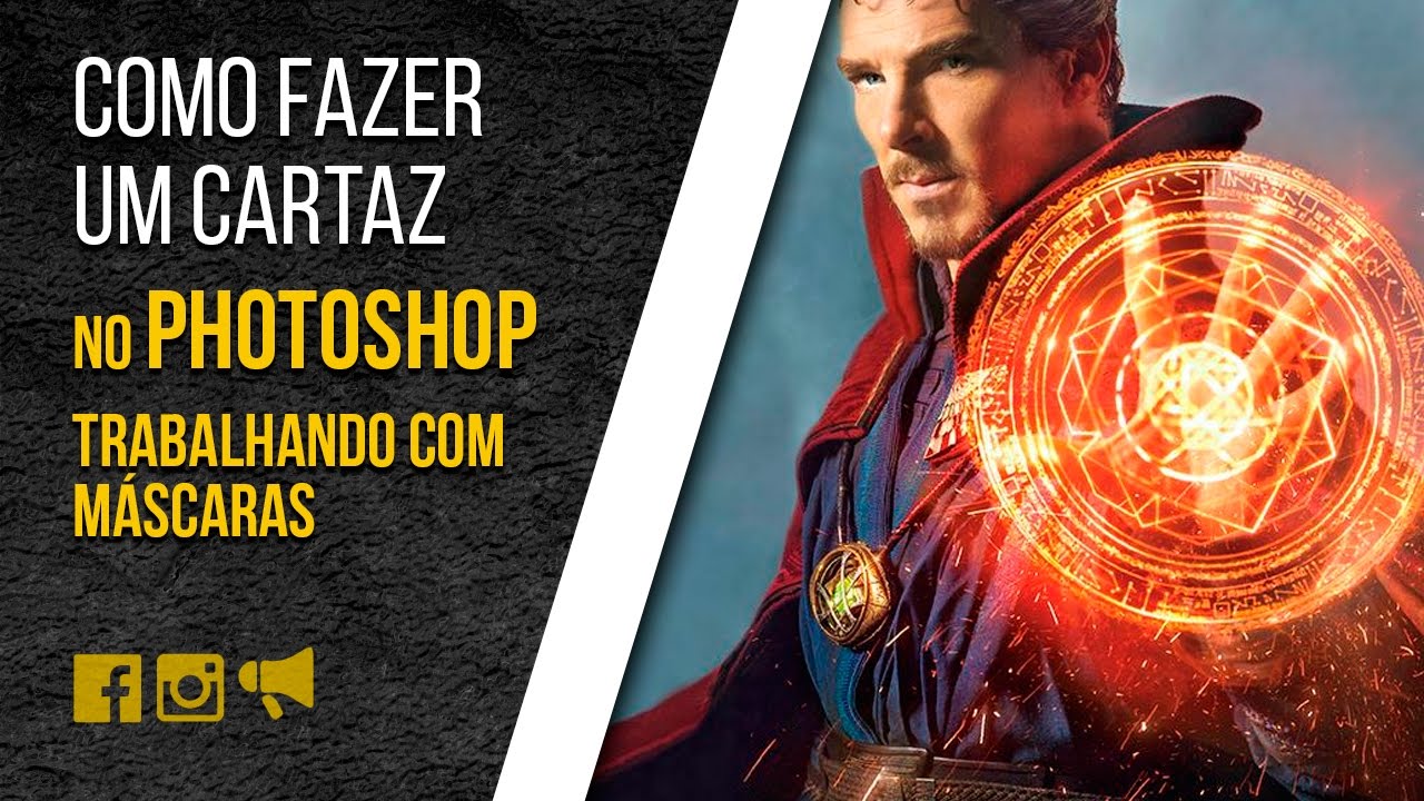Como fazer um cartaz no Photoshop - Doutor Estranho | Studio Online ...