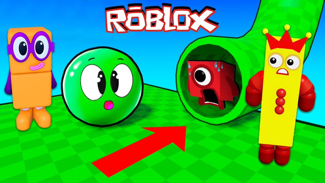 Numberblocks Play Slime Shape Obby in Roblox! 🟩 - YouTube