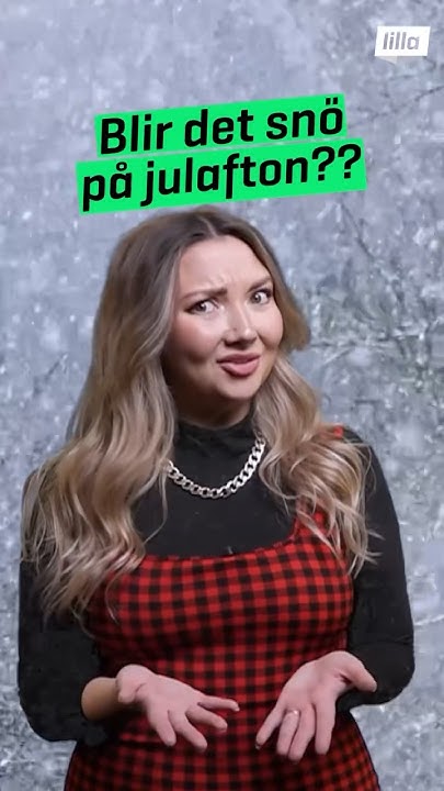 Ser det ut som att det blir snö hos dig? 👍👎 ️ #jul - YouTube