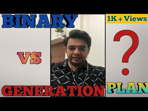 Binary VS Generation Plan By SONU SHARMA 🔥 - YouTube