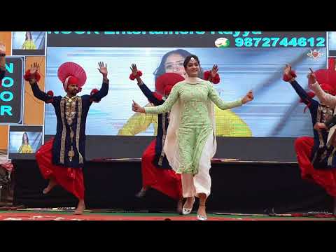 ਸਿਰਾ ਕਰਤਾ ਪੰਜਾਬੀ ਮੁਟਿਆਰਾਂ ਨੇ || Punjabi Model Simran || Bhangra Dance Group || Noor DJ Rayya