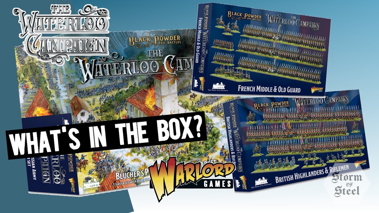 Waterloo Box Openings The Prussians! - YouTube
