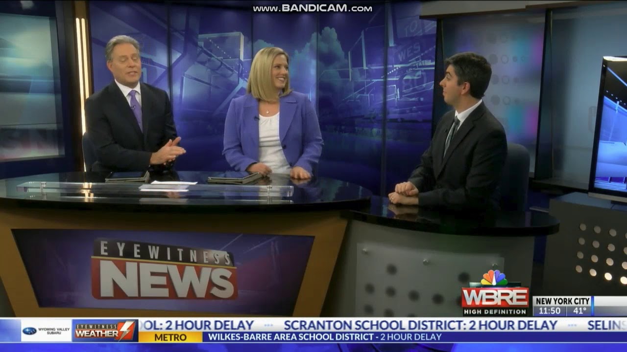 WBRE Eyewitness News at 11pm Sunday open February 4, 2018 - YouTube