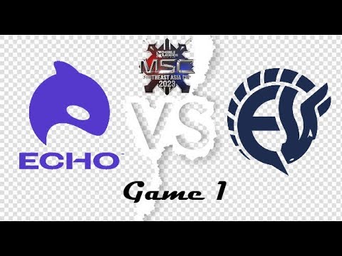 MSC 2023 Group Stage Day 1 Echo vs Evo Game 1 - YouTube