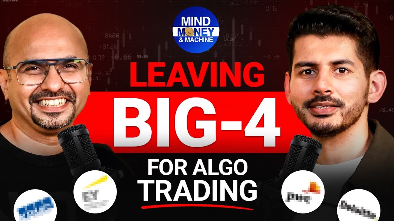 Leaving the BIG-4 for Algo Trading | Vishal Mehta, CMT × Arjun Tandon ...