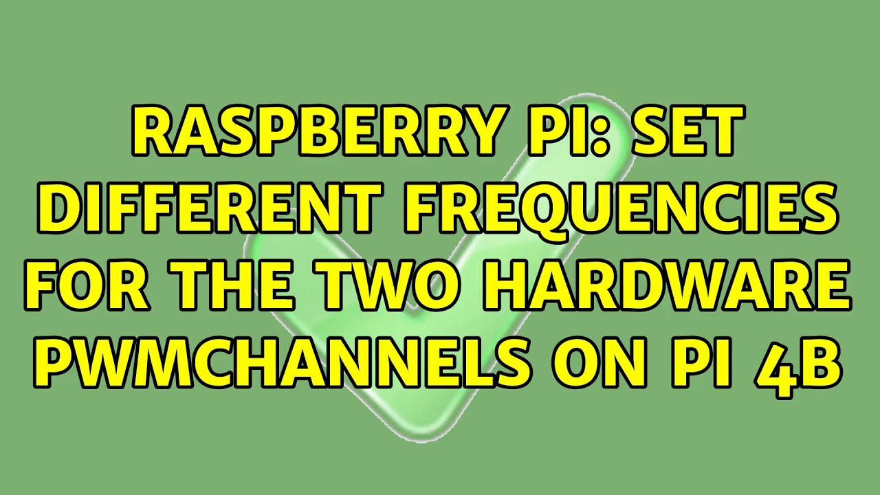 Raspberry Pi Set Different Frequencies For The Two Hardware raspberry-pi-set-different-frequencies-for-the-two-hardware