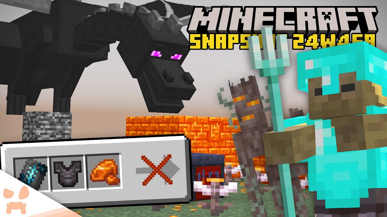 BETTER DRAGON, MOB EQUIPMENT, STEWS, + MISSING TRIM?! | Minecraft ...