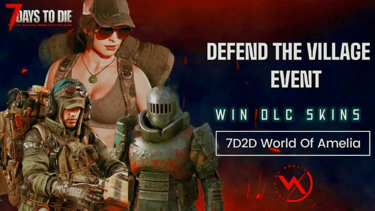 7D2D Community Build Spotlight: The Village| World of Amelia Server ...