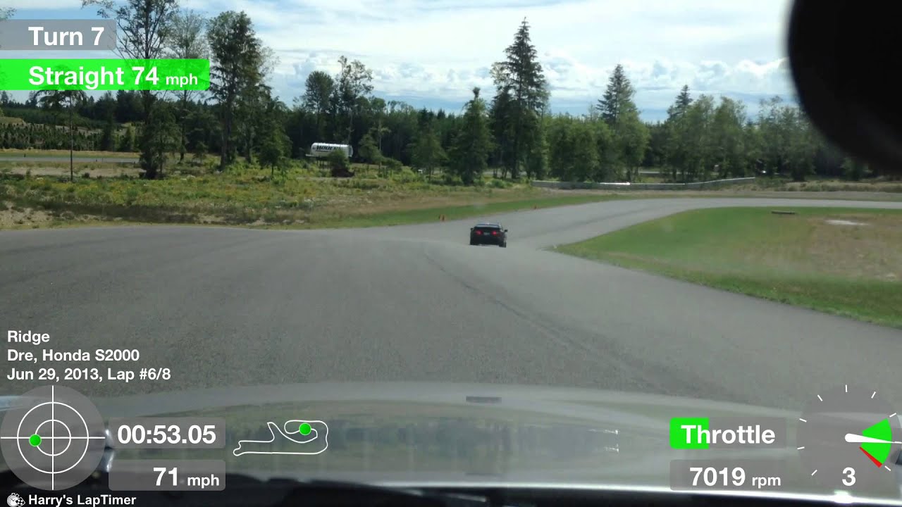 Harry's Laptimer at The Ridge - YouTube