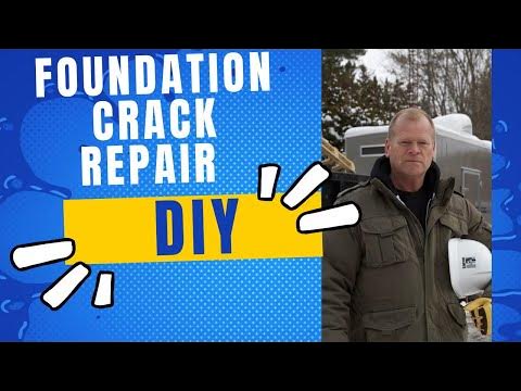 How To Easily Fix Small Cracks In Your Foundation With The Sika ...