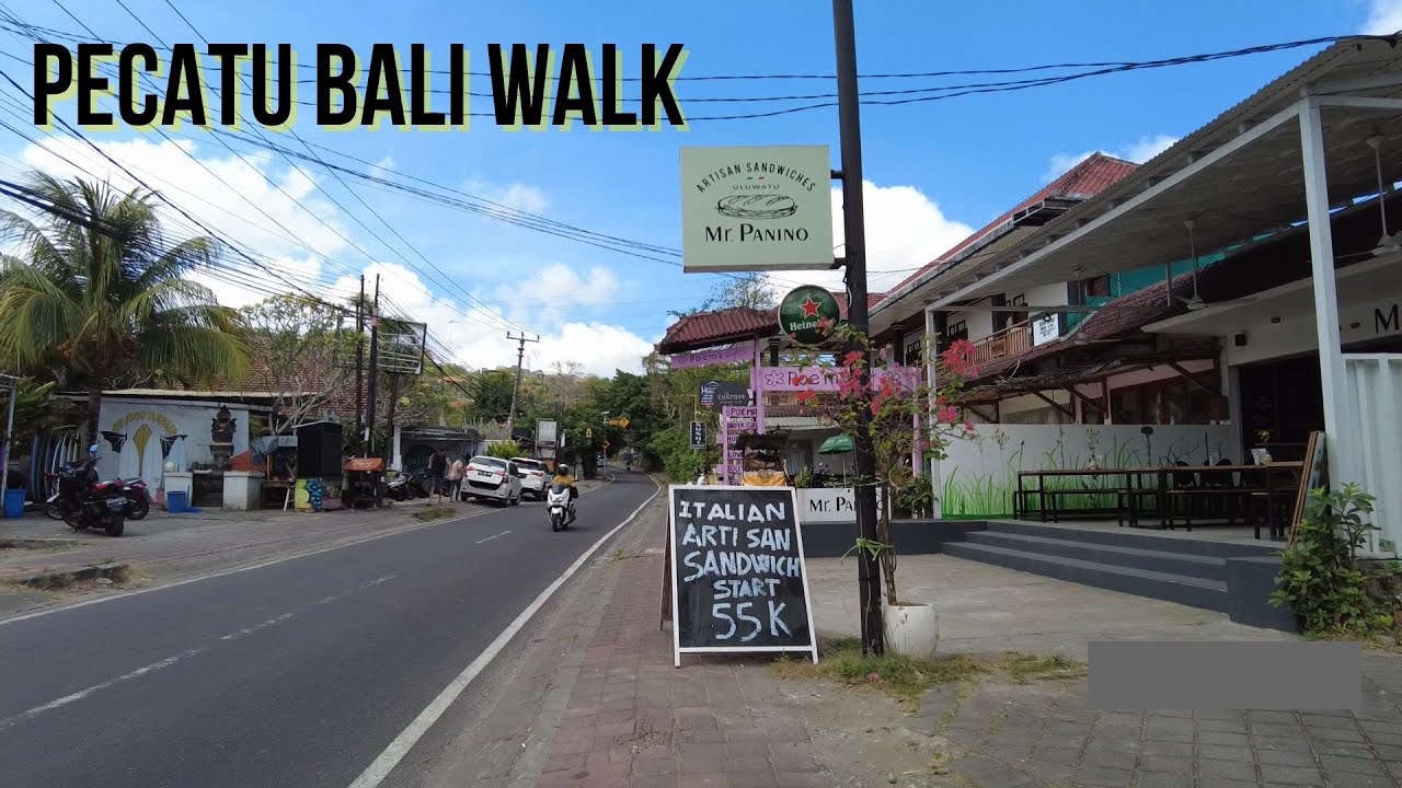 Pecatu Bali walking tour - YouTube