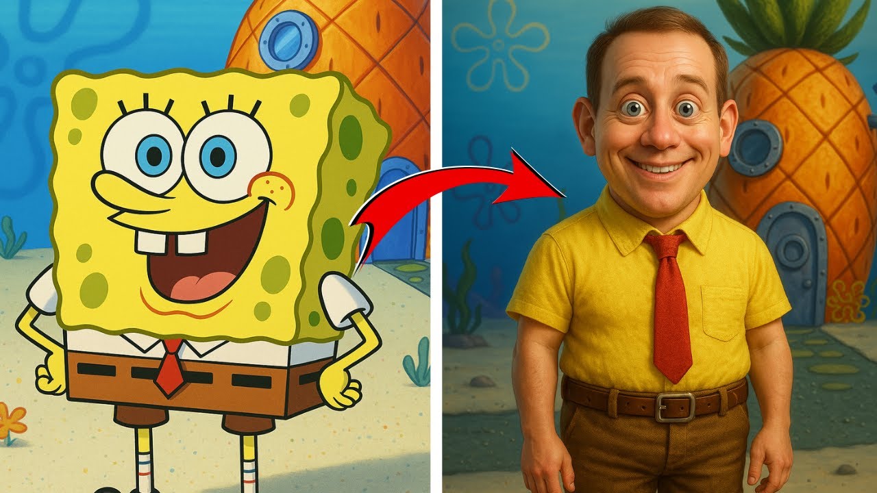 All the SpongeBob characters in real life | You won't believe it! - YouTube
