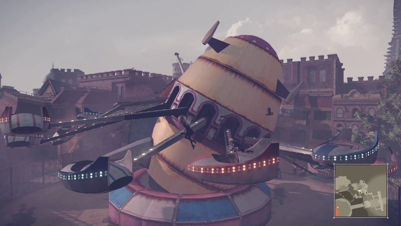 Nier: Automata Ep 4 Glamorous Robot - YouTube