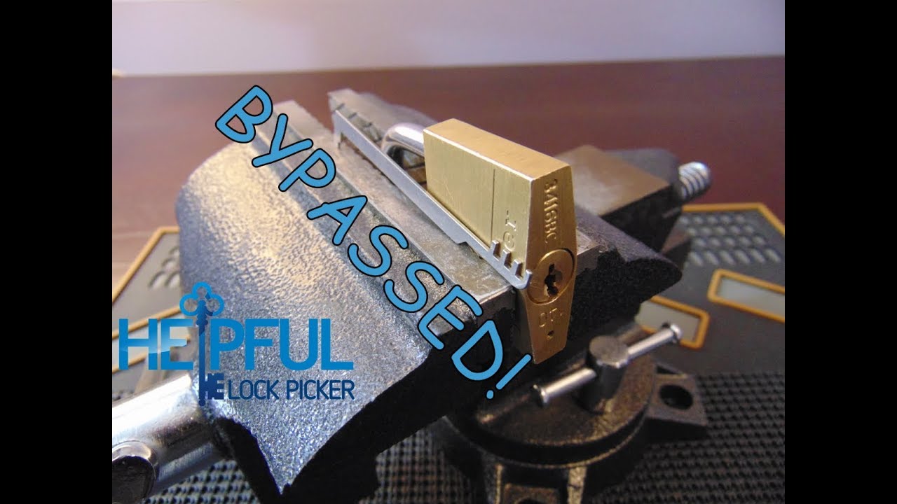 [99] How To Pick A Lock With A Comb Pick - YouTube