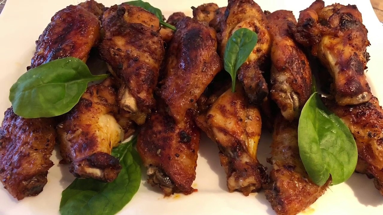 Grill Tadinda Balli Tavuk Kanat Tarifi - YouTube