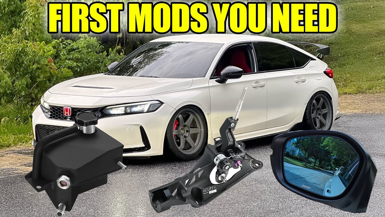 TOP 3 MODS FOR THE FL5 HONDA CIVIC TYPE R - YouTube