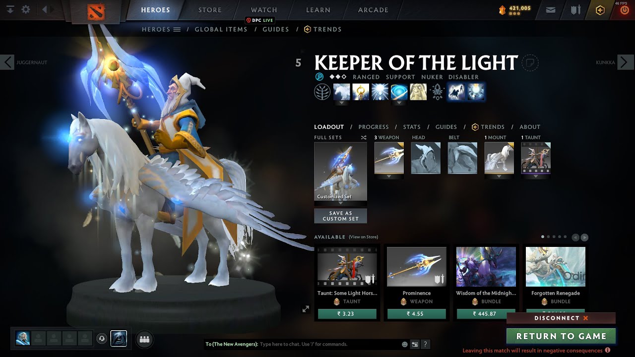 Keeper of the Light in Dota2, Turbo! - YouTube