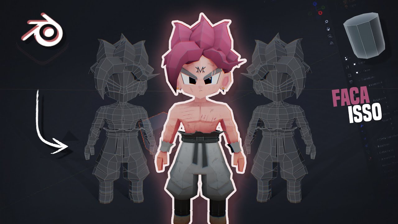 O que Eu Fiz para Criar Personagens Low Poly PERFEITOS em Pouco Tempo ...
