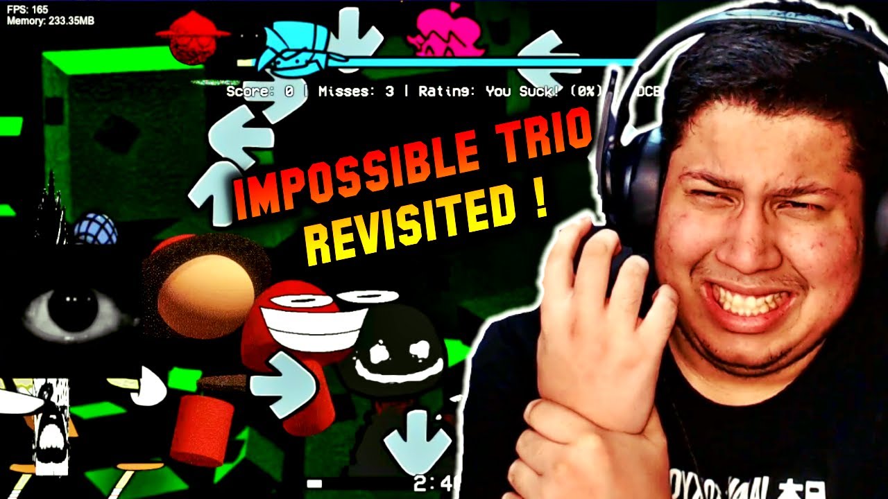 I Played The IMPOSSIBLE FNF TRIO AGAIN... - YouTube