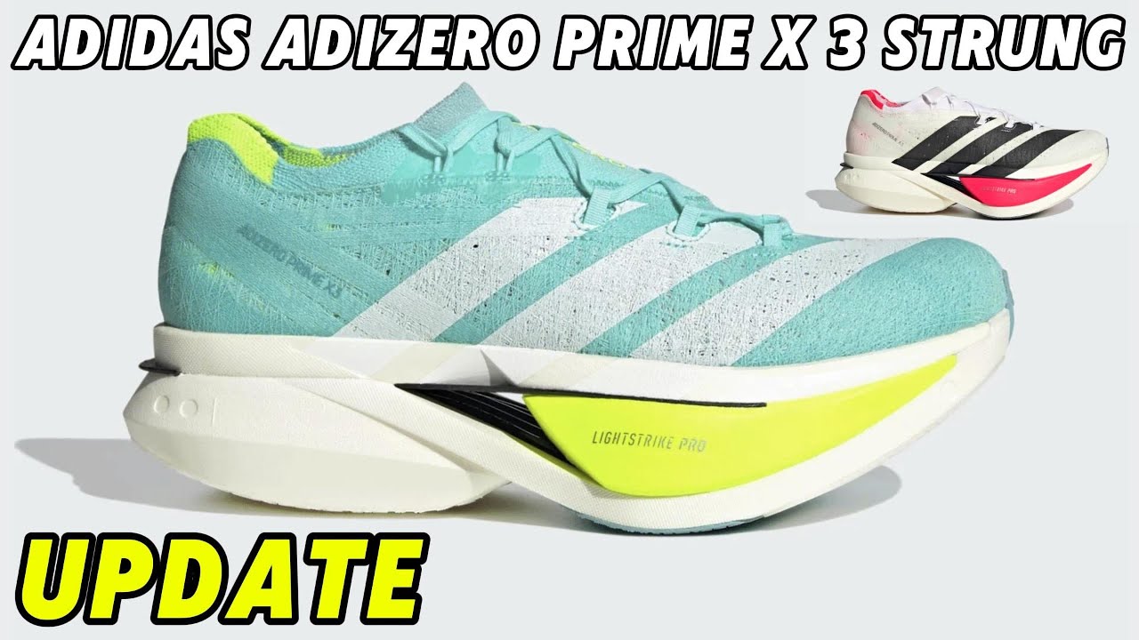 Adidas Adizero Prime X 3 - Update #running #newshoes #runningshoes ...
