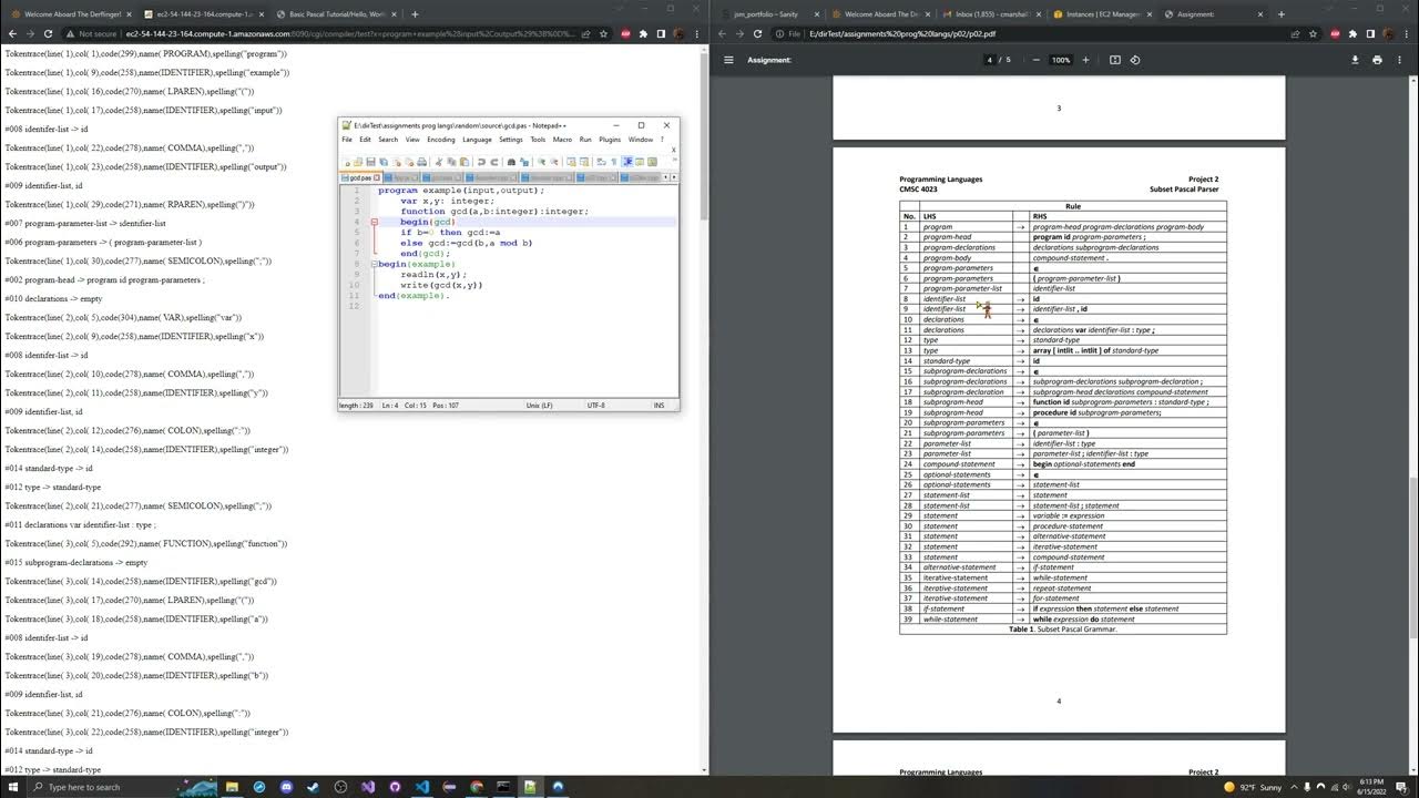 Online Pascal Compiler Progress - YouTube
