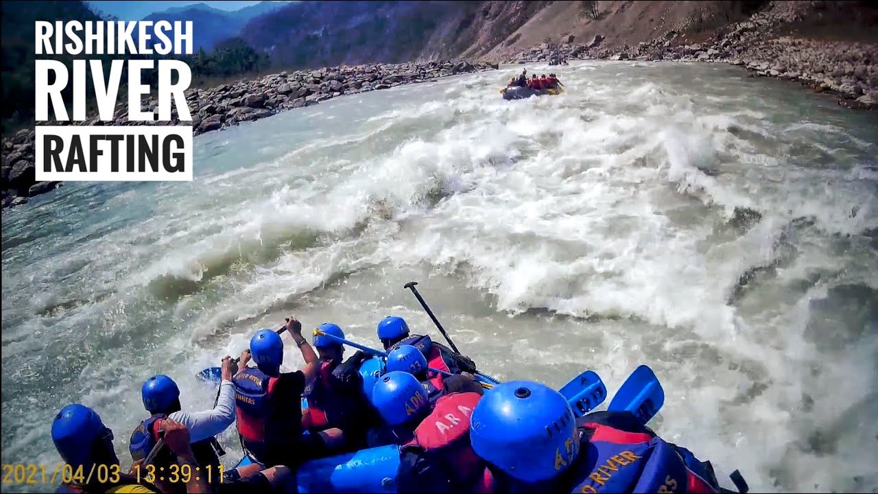 River Rafting In Rishikesh!! (Shivpuri To Laxman Jhula) !!Adventure ...