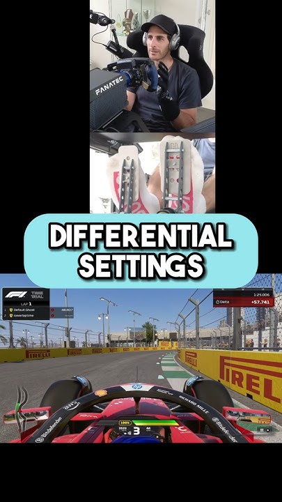 Differential Settings in Open Formula Racing #f12024 #formula1 #formula1race #f124 - YouTube