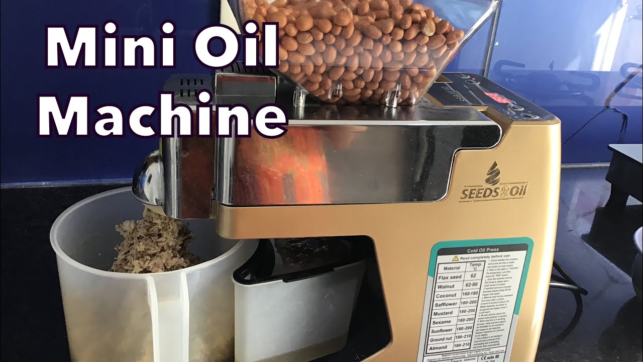 Mini Oil Machine For Home Use | My Organic Oil Expeller Machine ...