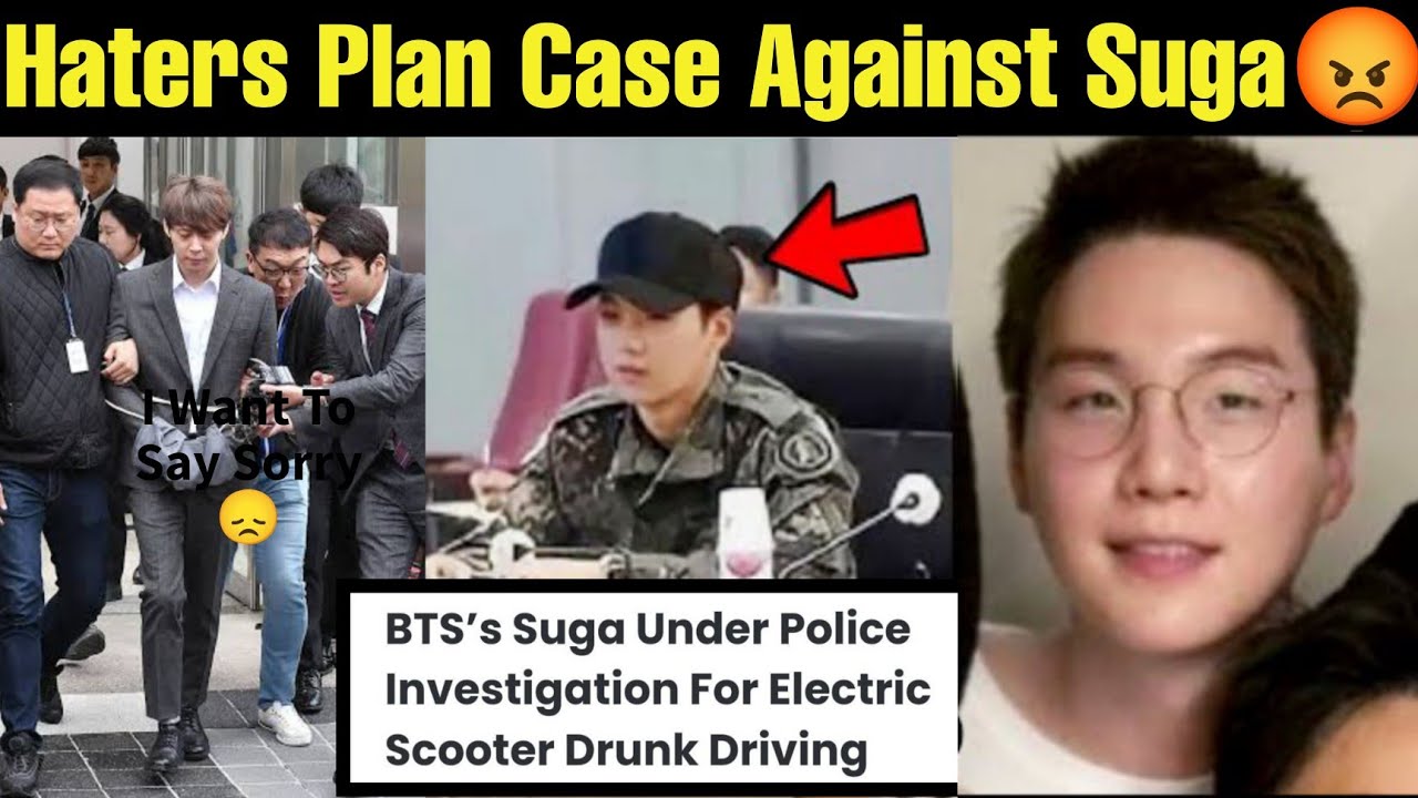 Saesang Haters Plan Police Case on Suga 😭 BTS Haters ने करवाया Suga को ...