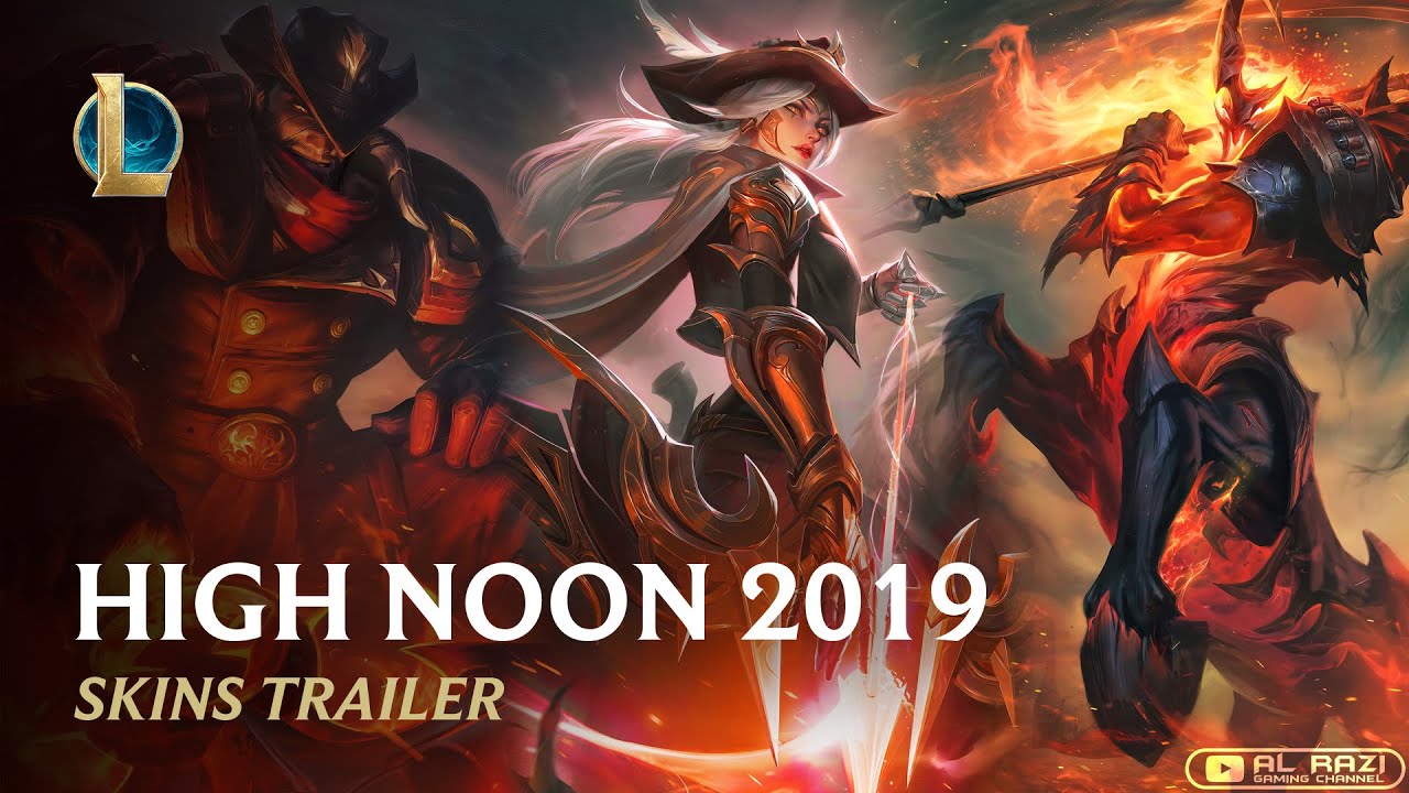 High Noon Ashe, Darius, & Hecarim | High Noon 2019 | Skins Trailer ...