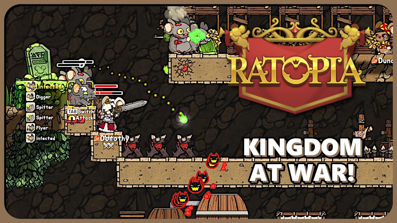 TAKING THE FIGHT TO THE ENEMY TO PROTECT MY CITY! Ratopia - YouTube