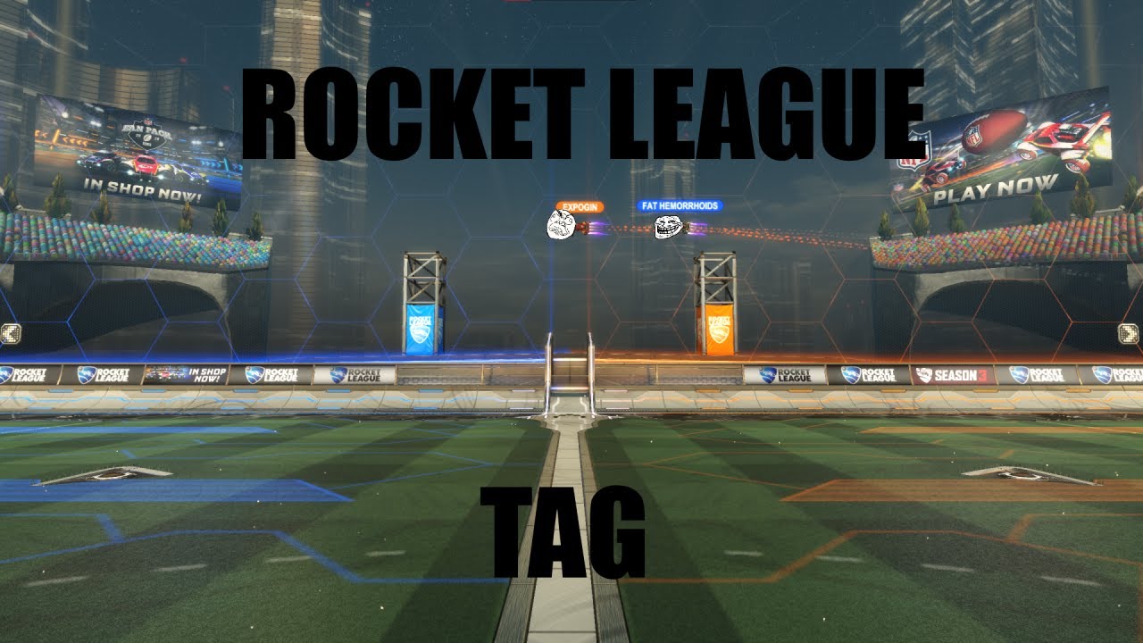 WE PLAYED ROCKET LEAGUE TAG - YouTube