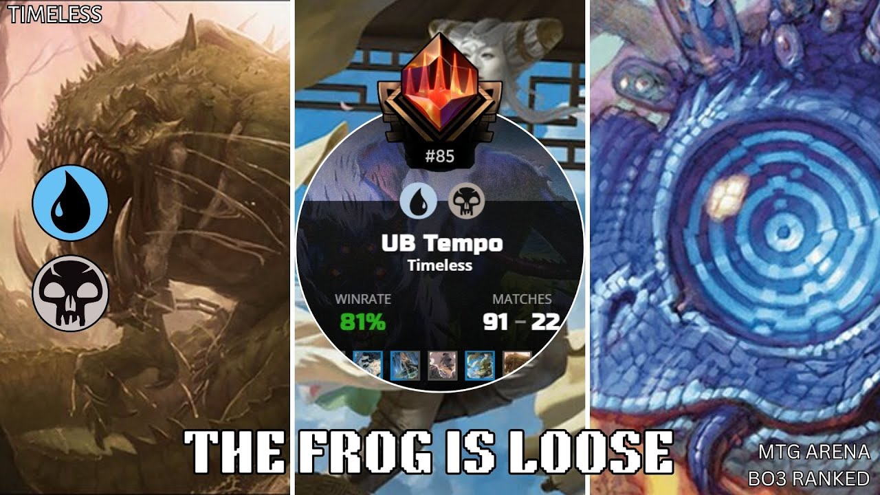 The Froge | UB Frog | MTG Arena Timeless Bo3 Ranked - YouTube