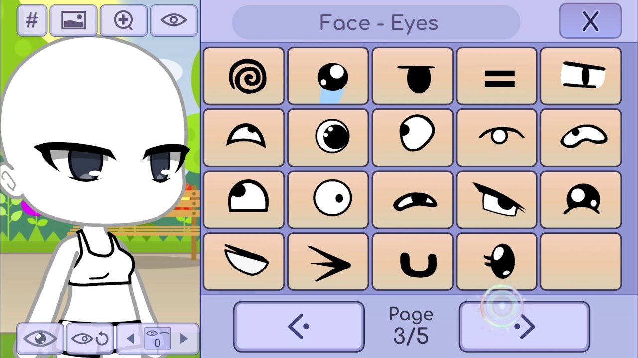 My mom made a Gacha Life character!! - YouTube