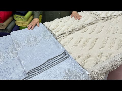 Çeyizinize Özel: Ponpon Pike & Şönil Yatak Örtüsü Şıklığı