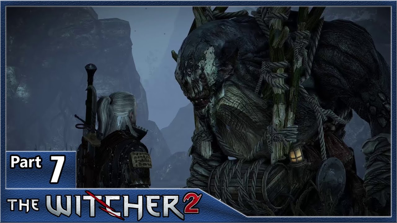 The Witcher 2, Part 7 / Troll Trouble, Arm Wrestling, Dimitri, Melitele ...