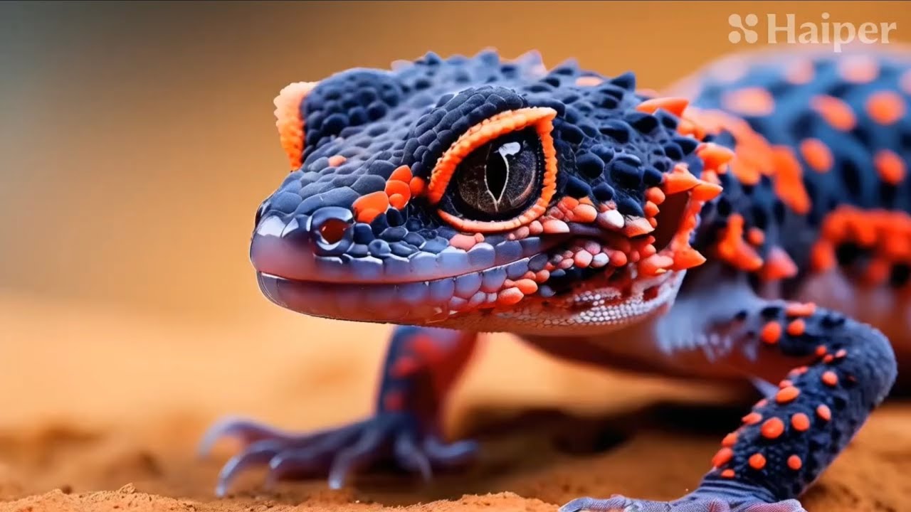Text to video AI Haiper - Leopard Geckos - YouTube