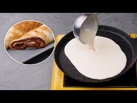 Condensed milk crepes: the secret to making them soft and delicious ...