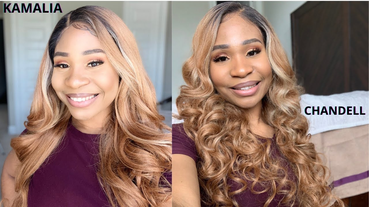 Best Affordable synthetic blonde color wig for summer! WOC |outre ...