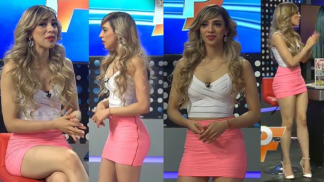 Marina Sotelo en Falda Rosa - YouTube