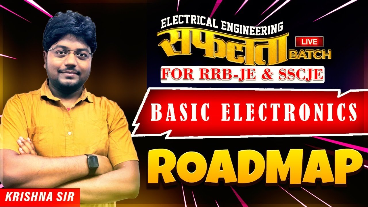 Roadmap of Basic Electronics | सफलता Batch || RRB JE and SSCJE - YouTube