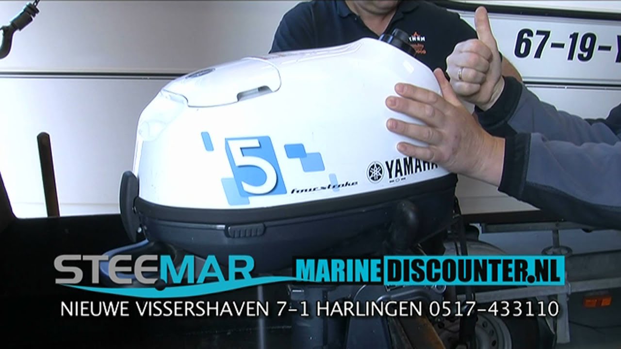 Steemar: Buitenboord Yamaha €1030,= - YouTube