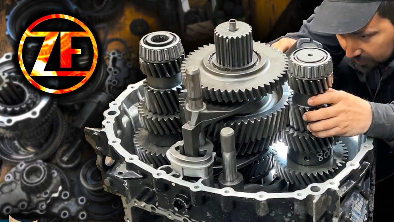 ZF ASTRONIC. ДЕШЕВЫЙ РЕМОНТ. ПОЛНАЯ СБОРКА АКПП. СУБТИТРЫ - YouTube