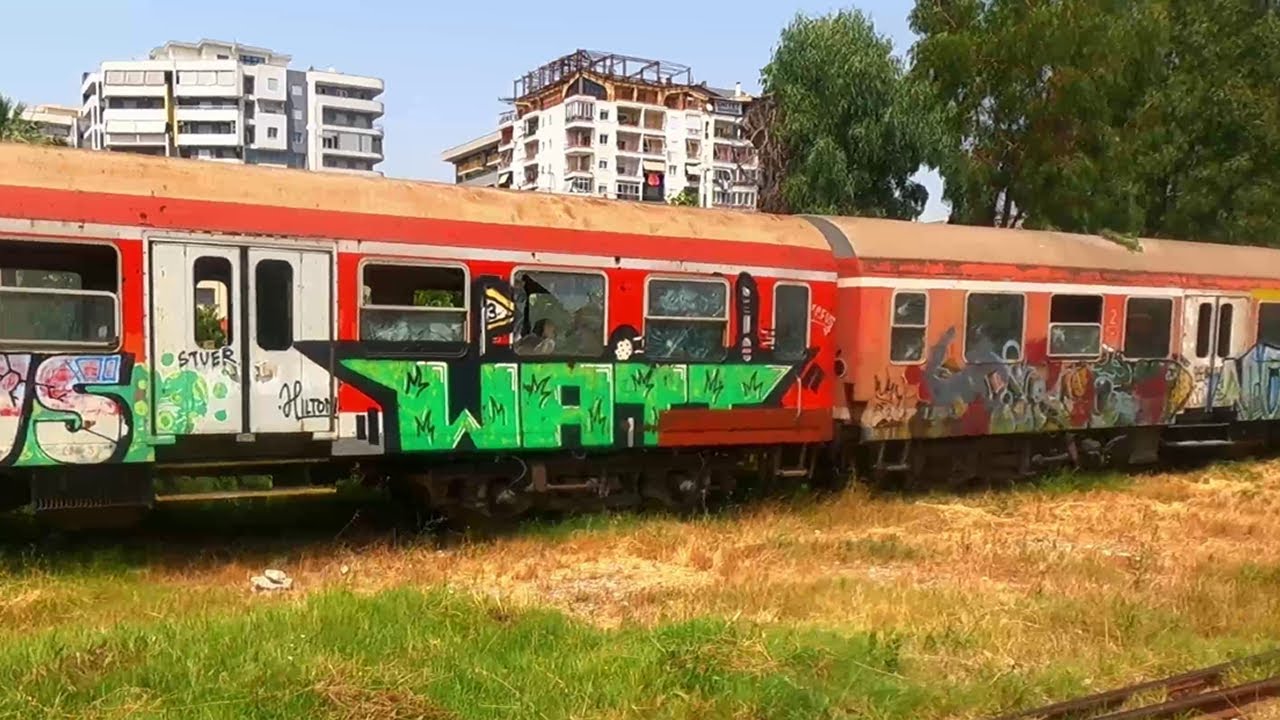 Catching the Train in Albania: A Visit to Durres Station - YouTube