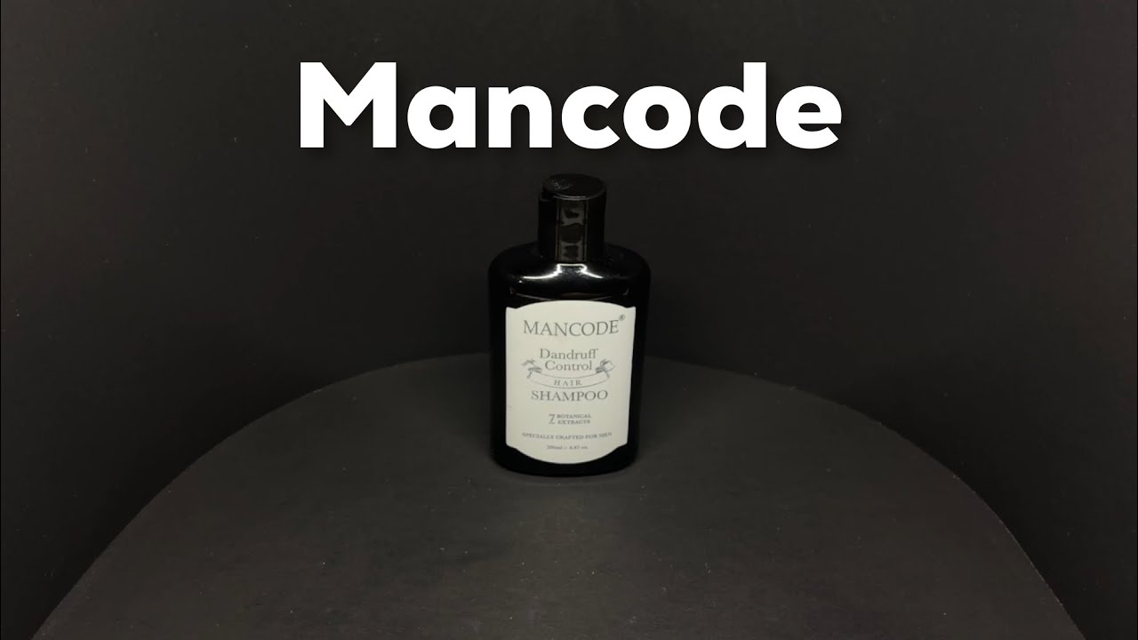 Mancode Shampoo - YouTube