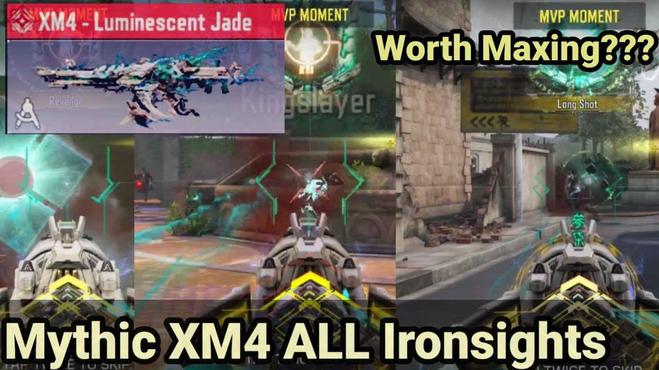 ALL Mythic XM4 Iron Sights To Find The Best - YouTube