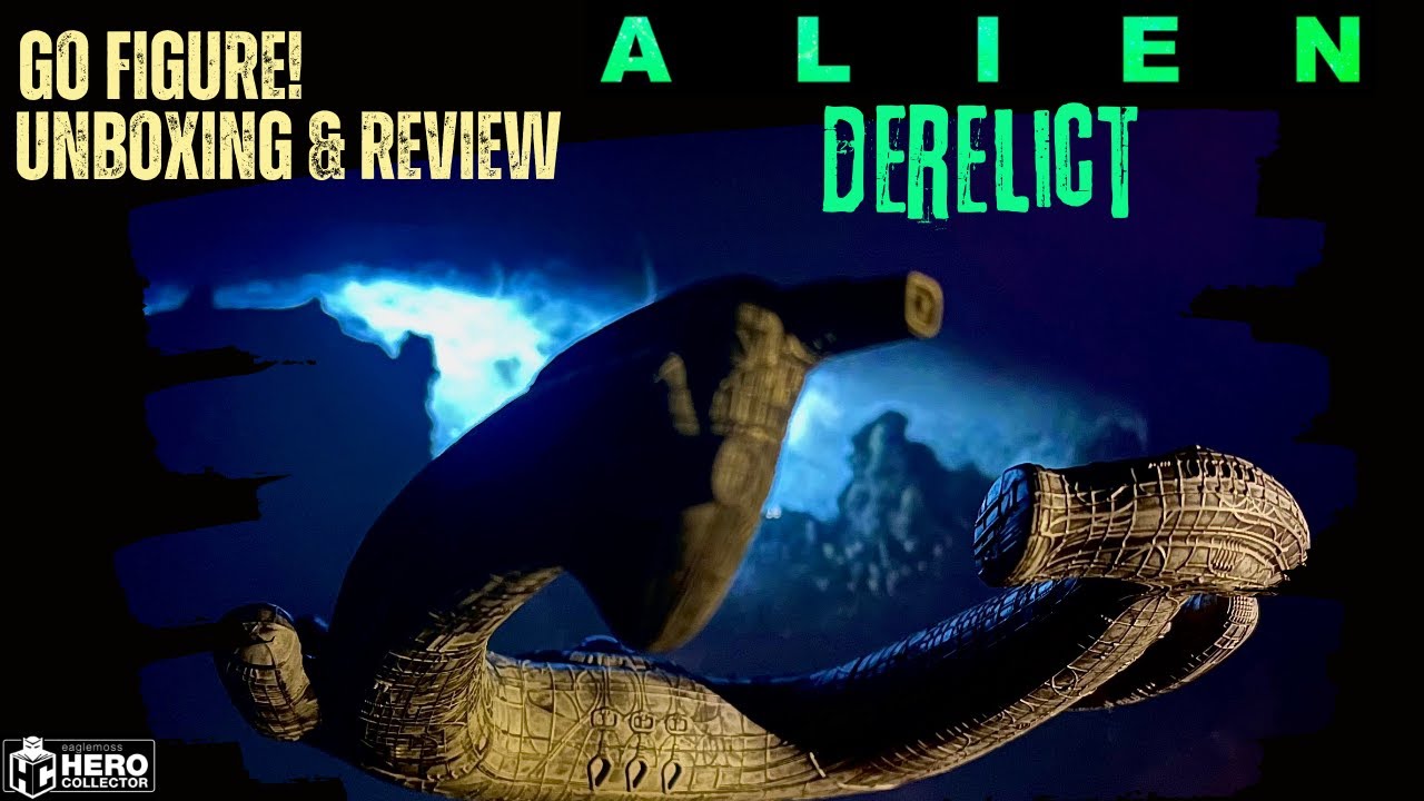EAGLEMOSS ALIEN DERELICT SHIP ALIEN 1979 H.R. GIGER HERO COLLECTOR ...