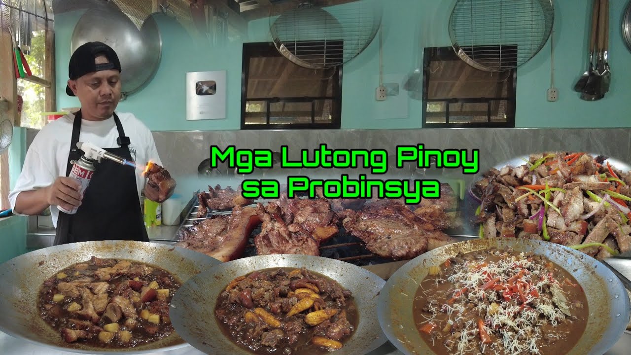 Pork Kilawin, pata Humba, hamonado at kalderetang kambing , Mga Lutong ...