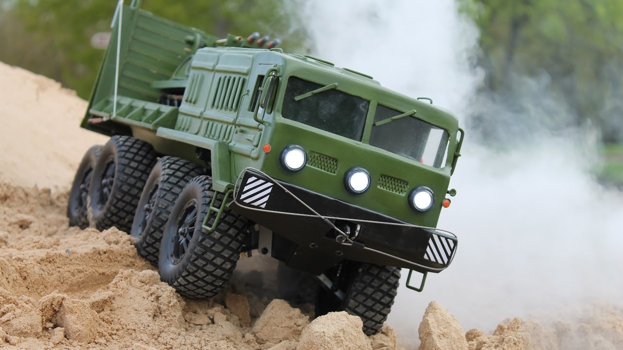 RC MAZ 535 scale 1/14 with apparatus for localization of soil fire ...